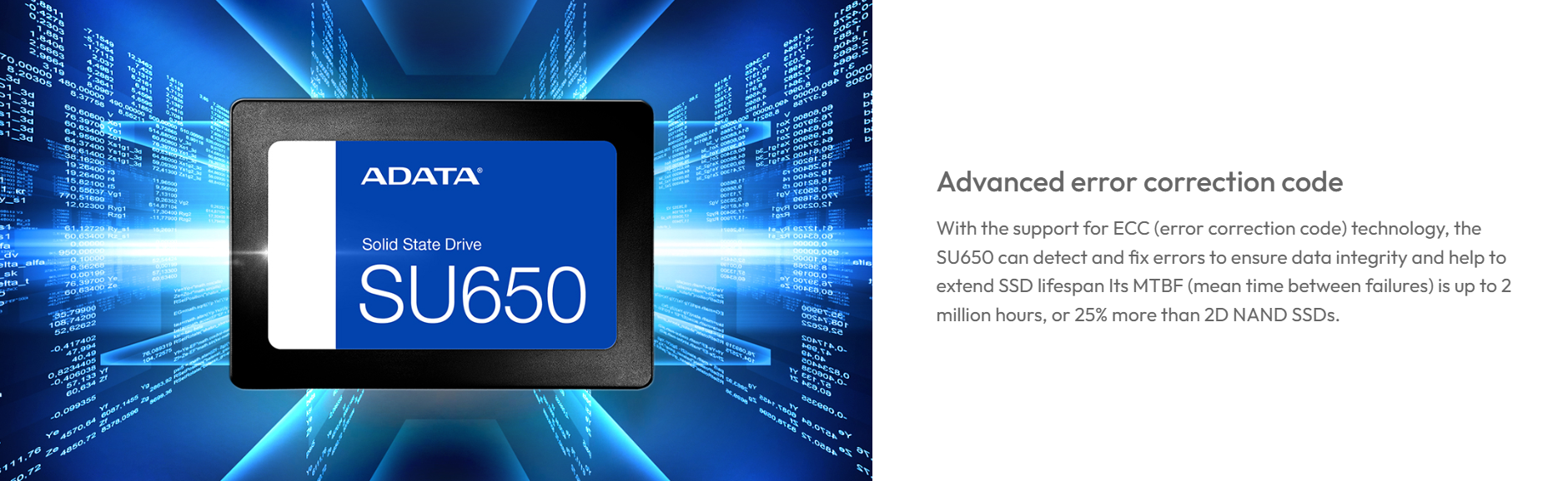 ADATA SU650 2.5" SATA 6Gb/s Internal Solid State Drive SSD (120GB ...