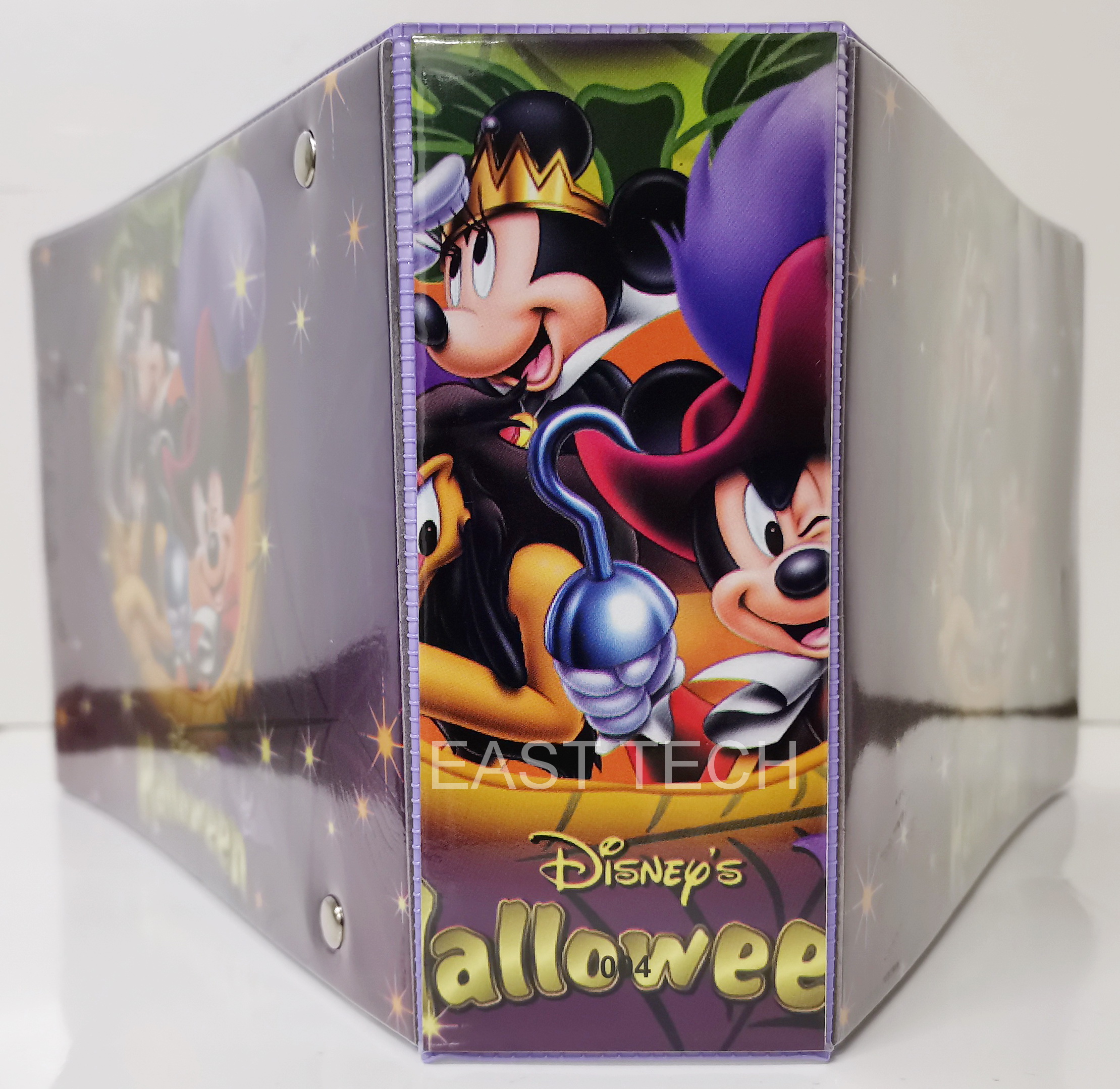 MICKEY MOUSE HALLOWEEN CD Sleeve Hard Cover SMALL PVC 2D Ring CD VCD ...