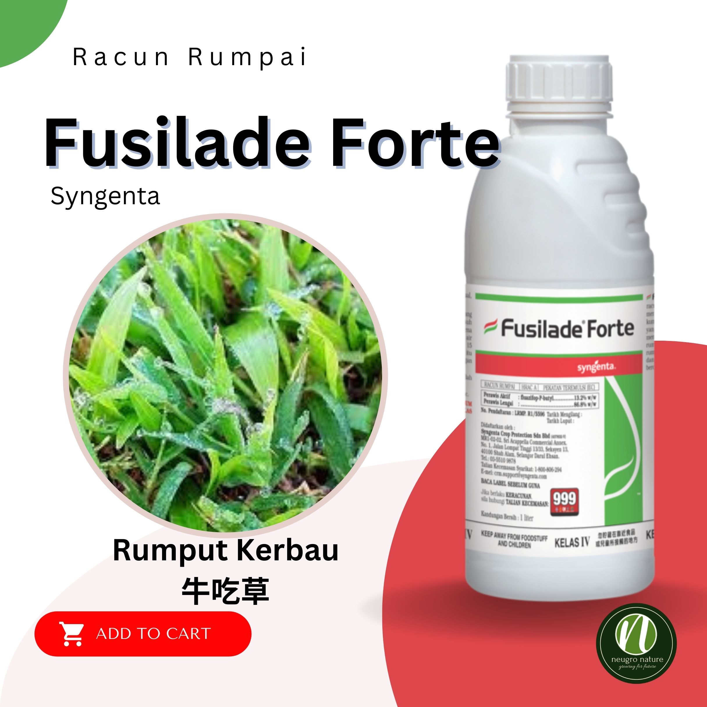 Syngenta FUSILADE FORTE (1L) - Racun Rumpai Kawal Rumput Kerbau Sawit ...