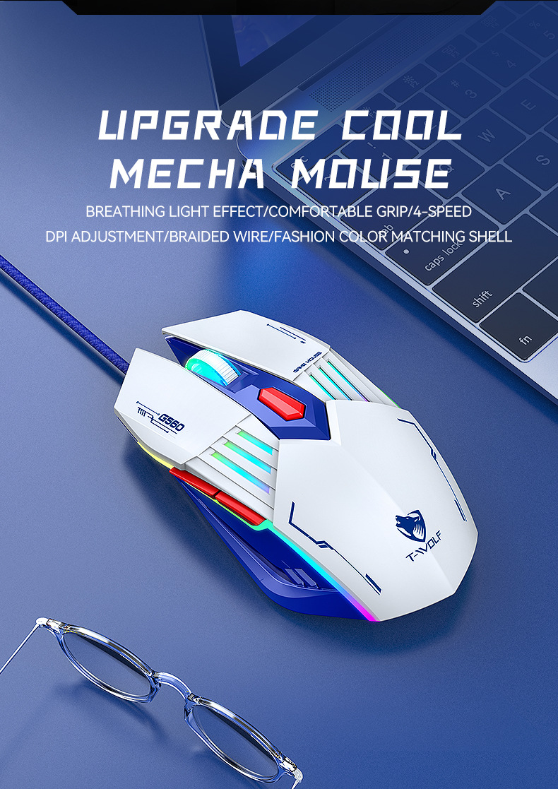 Wired G56 Gaming Mouse 3200Dpi Optical Mouse | Shopee Malaysia