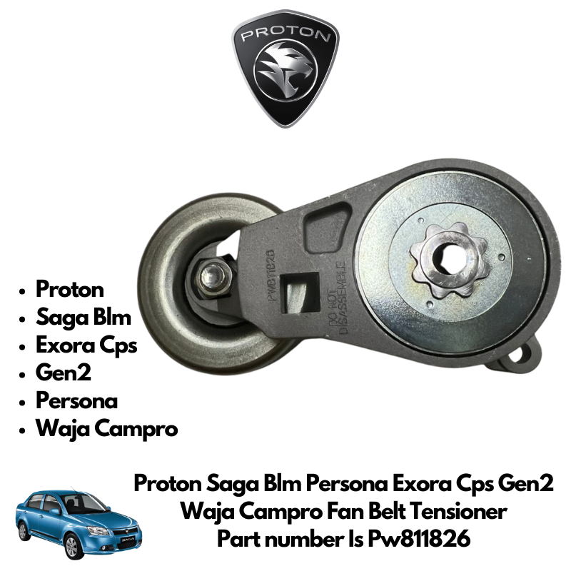 Proton Saga Blm Persona Exora Cps Gen2 Waja Campro Fan Belt Tensioner | Shopee Malaysia
