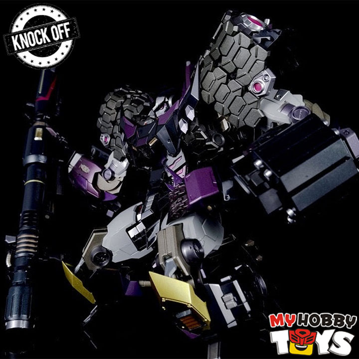 Metal Club Muscle Bear Posable Robot - Tarn DJD ( Decepticon Justice Division ) Captain KO IDW ...