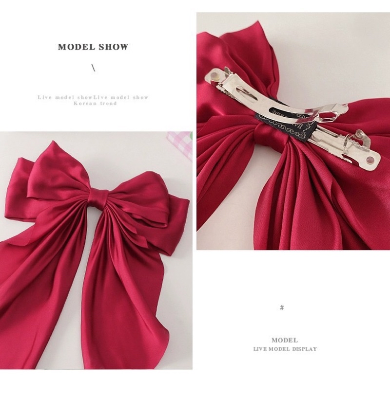 Long Ribbon Besar Ribbon Hijab Panjang Kain Tudung Hair Accessories ...