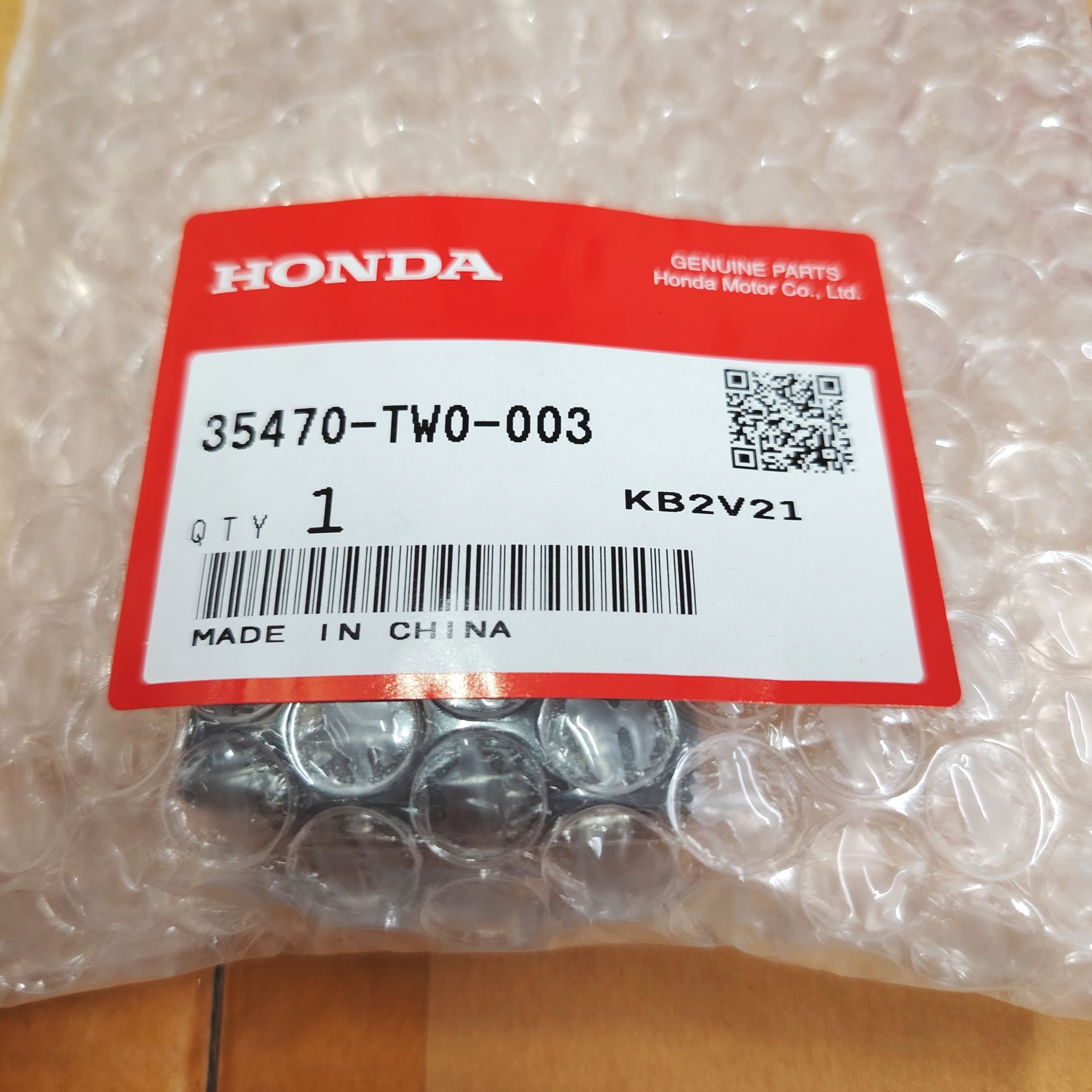 35470-TW0-003 Ori Parking SWITCH ASSY CORNER Honda Civic TR0 TRO FB ...