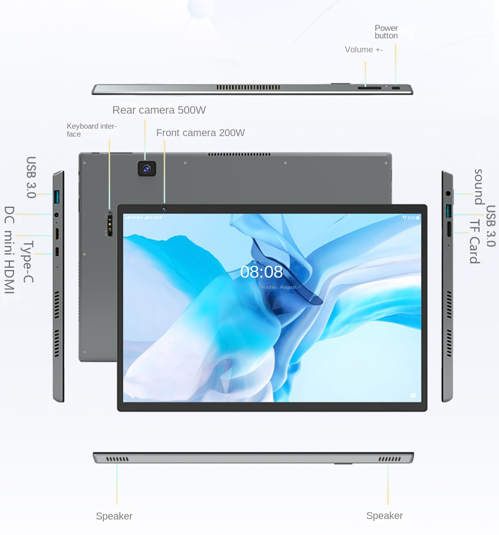 2025 ORE WP1 14" Win Pad Tablet Laptop 32GB DDR4 RAM 2TB SSD HDMI WiFi ...