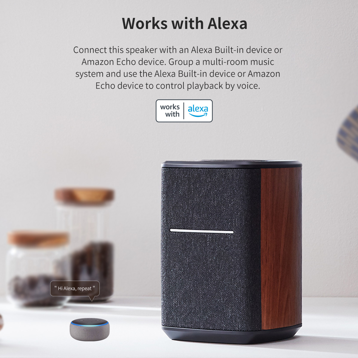 Edifier MS50A Smart Speaker - WiFi | Bluetooth V5.0 | Alexa | AirPlay 2 ...