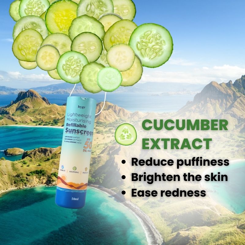 hygr Lightweight Moisturising Refillable Sunscreen | Shopee Malaysia