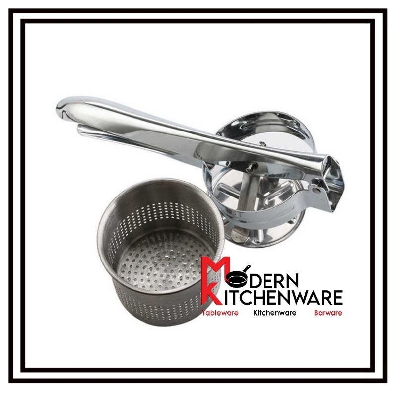 【ModernKitchenware】Stainless Steel Potato Masher Fruit Juicer Cendol ...