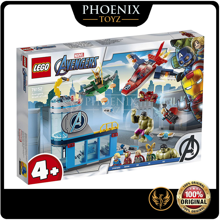 [PhoenixToyz] 100% ORIGINAL LEGO 76152 Marvel Avengers Wrath of Loki Super Heroes | Shopee Malaysia