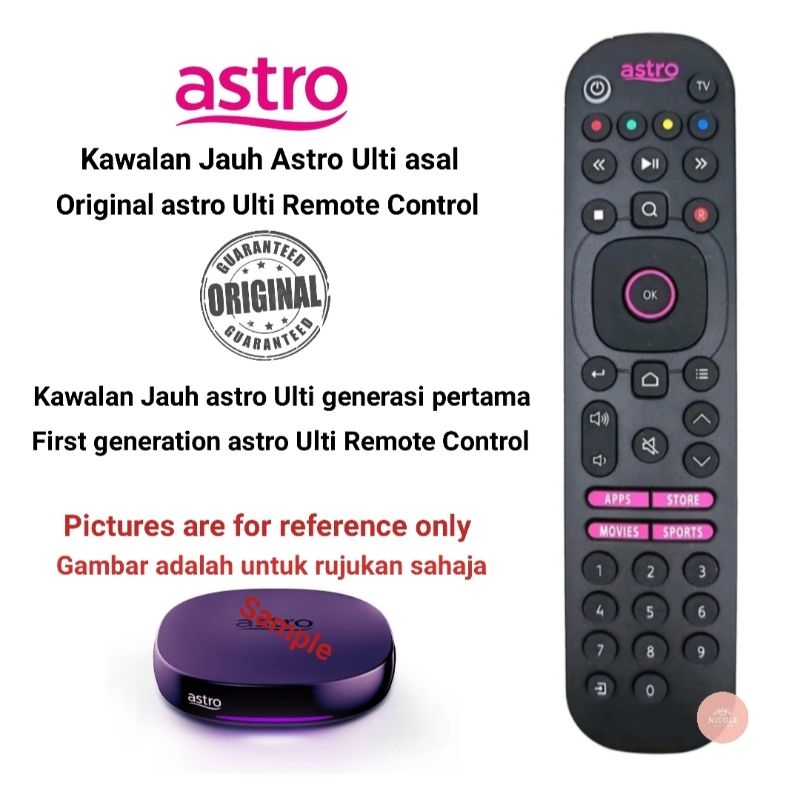 Original / Asal astro Ulti Remote Control Only | Shopee Malaysia