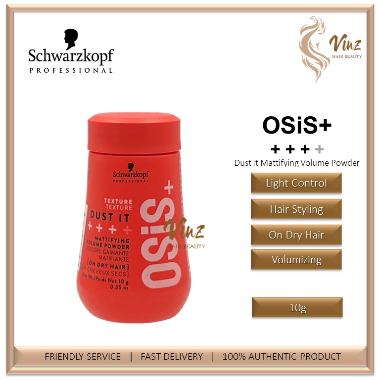 Schwarzkopf Osis+ Texture Dust It Mattifying Volume Powder - 10g ...