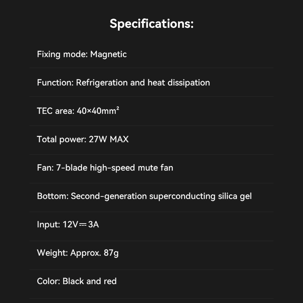 Edifier Hecate C4 Phone Cooler - 7 Blade Mute Fan Design | Custom TEC ...