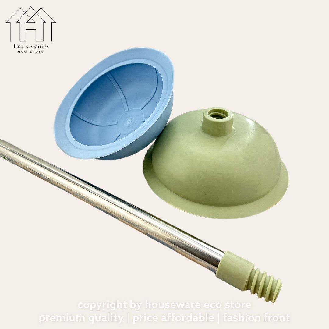 Premium Steel Handle Toilet Pump / Rubber Sink/Toilet Plunger/ Pump ...