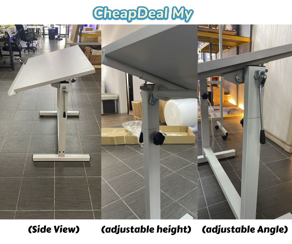 A0 Drafting Stand With Drawing Board Drafting table ( A0 900mm x 1200mm ...