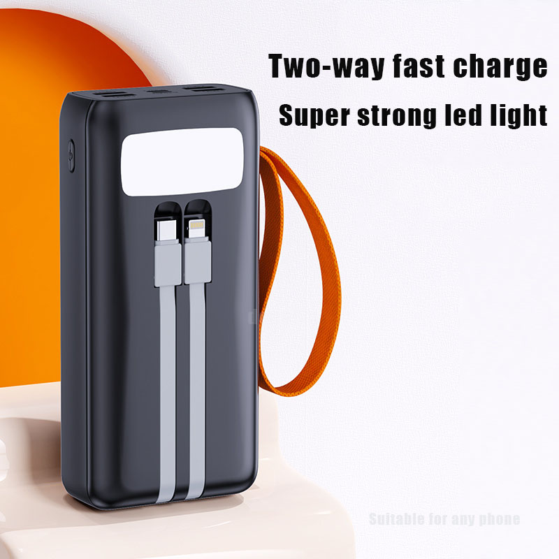 66w Power Bank 100000mAh Super Fast Charge Powerbank USB Type C PD ...