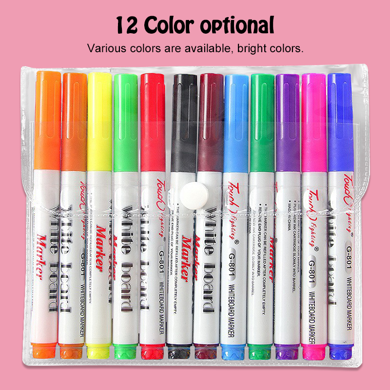 [READY STOCK]12pcs Children's Magical Water Painting Pen Floating ...