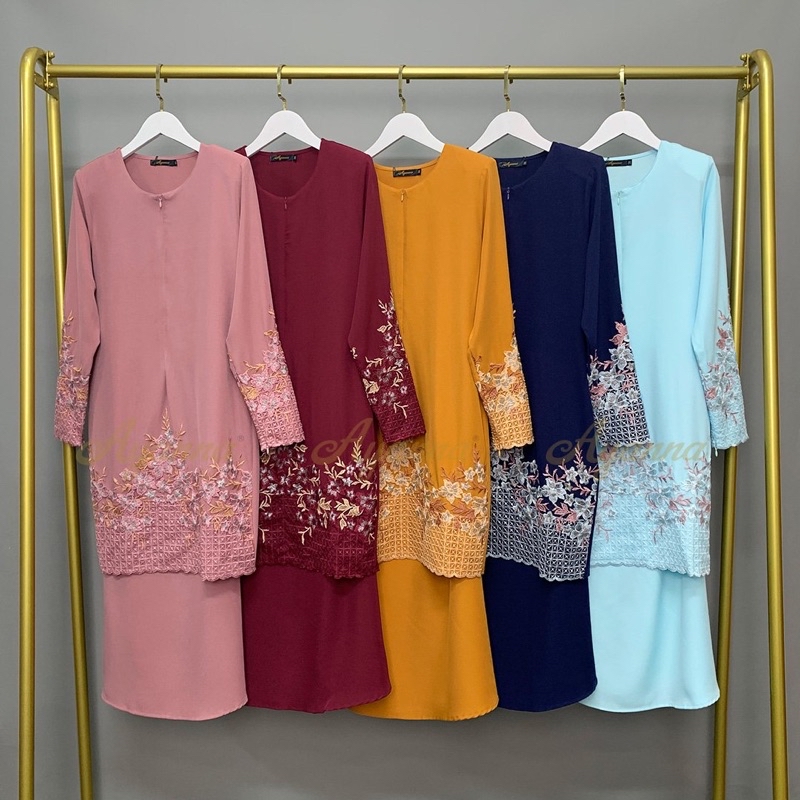 🔥TEMA SEDONDON MAROON | RAYA 2025 SET SEDONDON FAMILY RAYA BAJU KURUNG ...