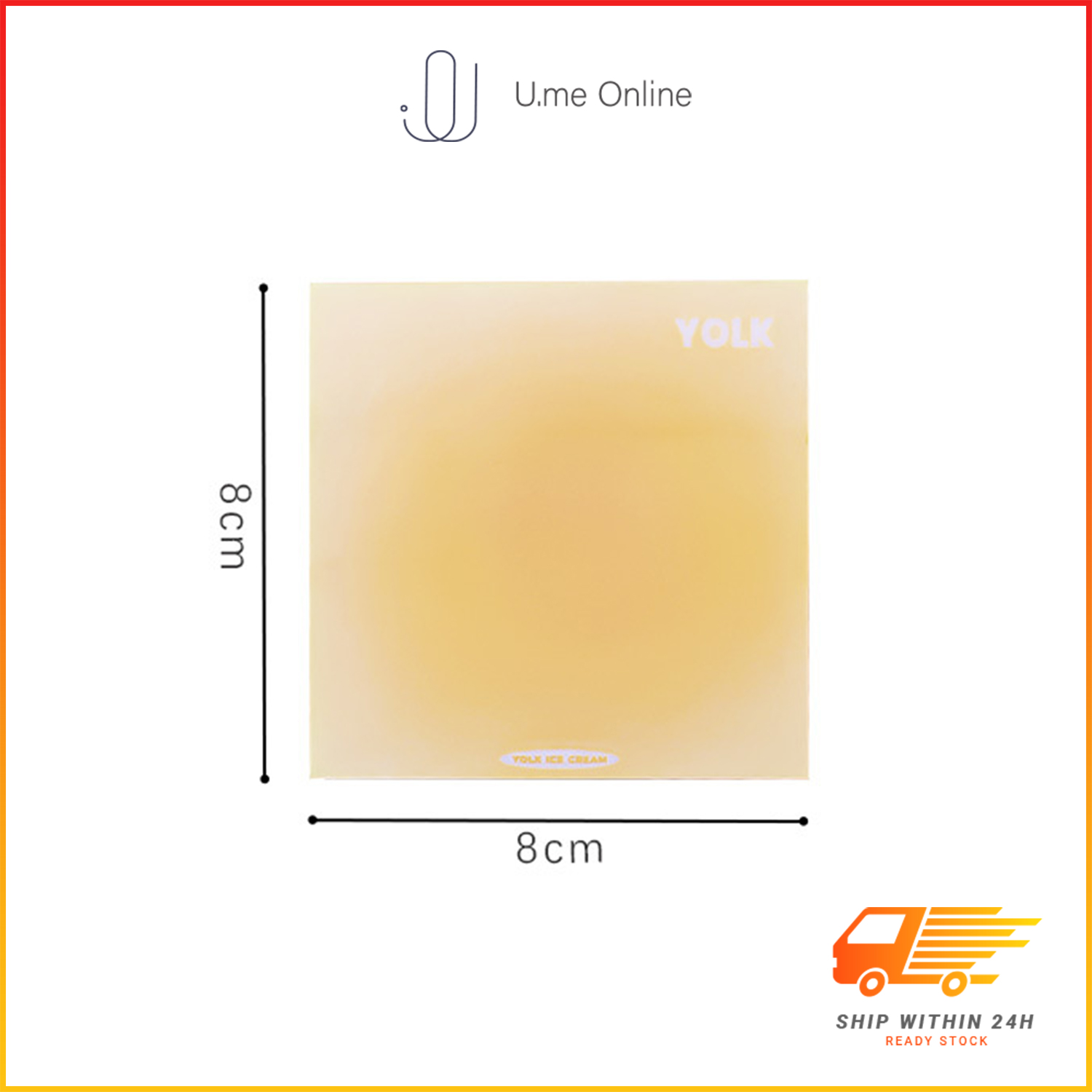 U.me 50 Sheets Simple Gradient Color Sticky Notes Student Marking ...