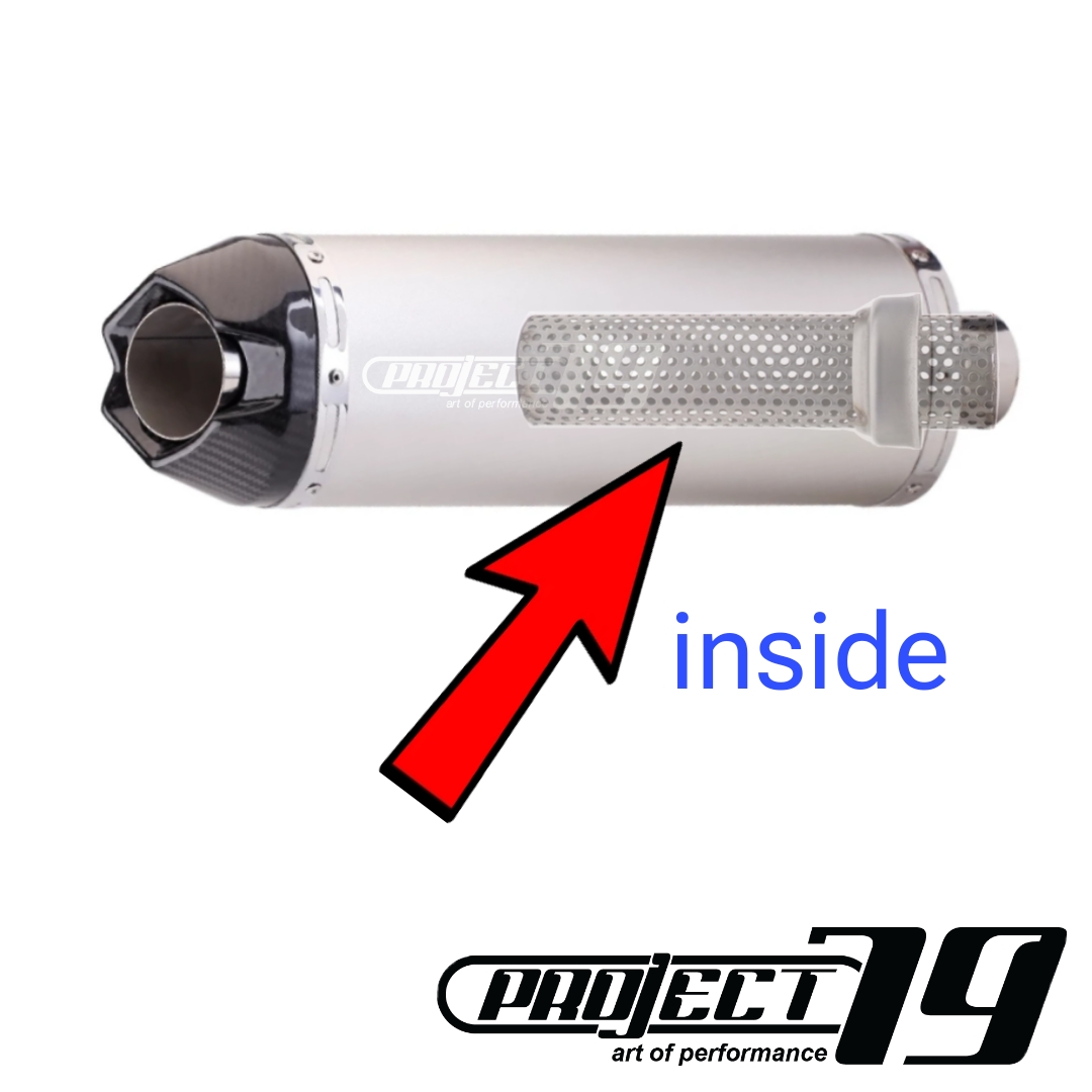 Inner Silencer Muffler Universal Akra DB Killer 51mm SC Exhaust ...