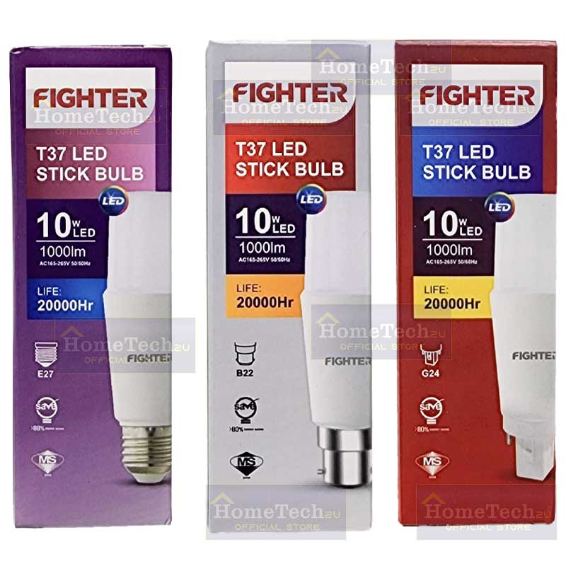 FIGHTER 10W 15W LED STICK BULB BC22 E27 PLC LED BULB LAMP SCREW PIN DOWNLIGHT WHITE DAYLIGHT ...