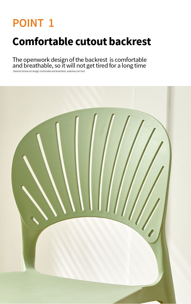 Nordic Candy Chair Plastic Chair Cafe Chair Dining chair study chair ...