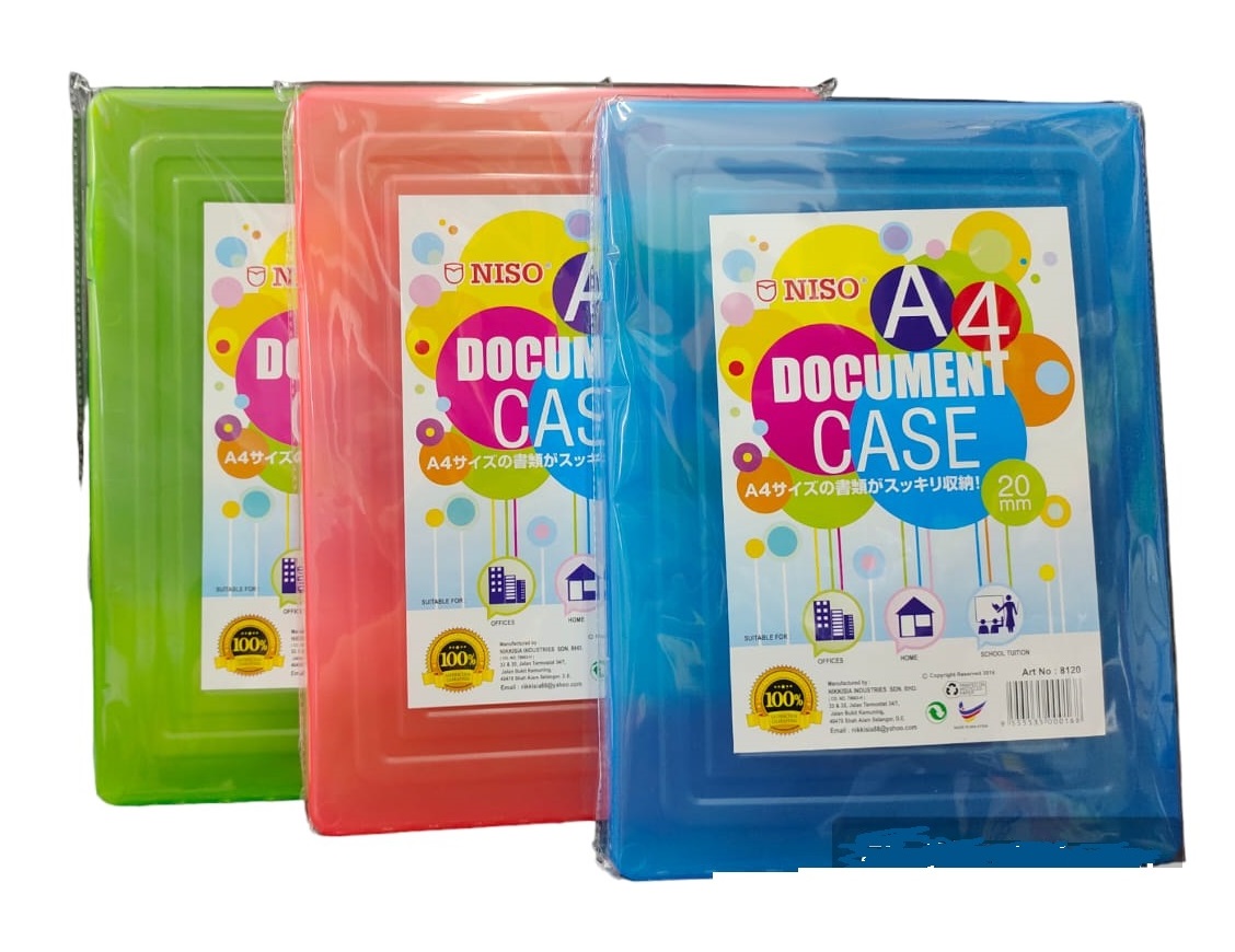 Niso A4 Document Case 20mm ( Art No : 8120 ) | Shopee Malaysia