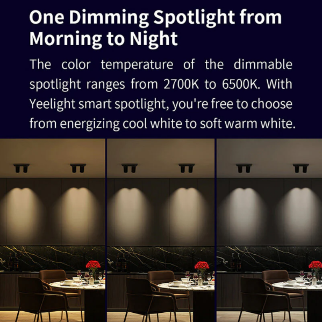 [NEW ARRIVAL] Yeelight Smart Build-on Spotlight (Color) | Dimmable ...
