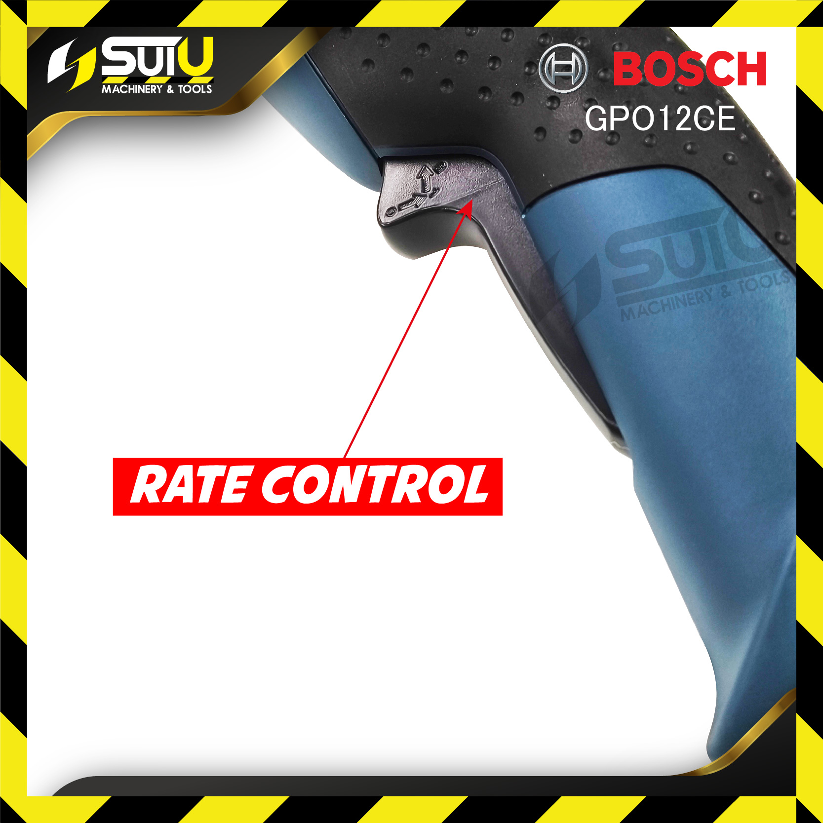 BOSCH GPO12CE / GPO 12CE / GPO 12 CE 7" / 180MM Corded Polisher / Car Polisher 1250W | Shopee ...