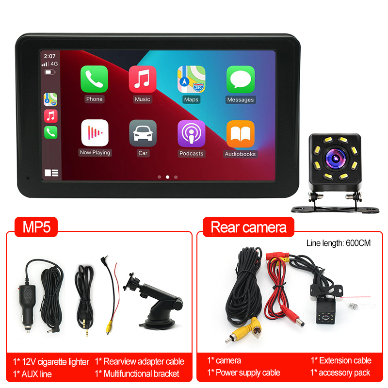 🚗Free Reverse Image Carplay Player Wireless Android Auto Wireless Quad ...