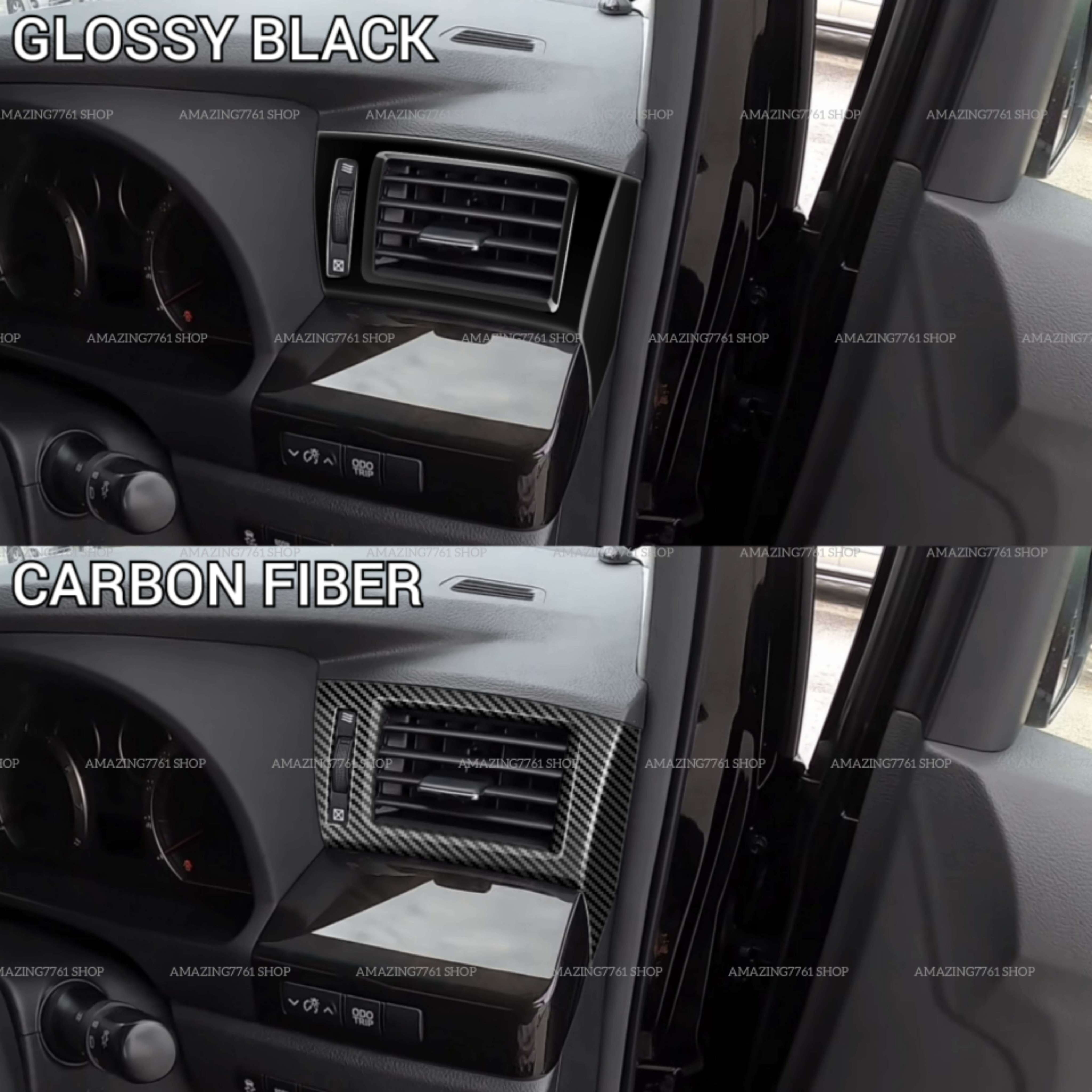 AMAZING TOYOTA ALPHARD VELLFIRE ANH20 2008-2014 AIR OUTLET FRAME COVER ...