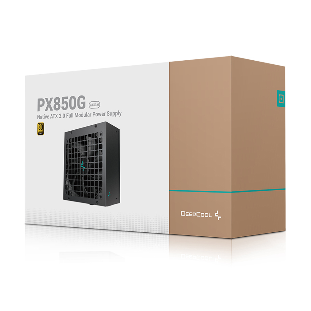 DEEPCOOL 80 Plus Gold Full Modular Power Supply (850W/1000W) PX850G ...