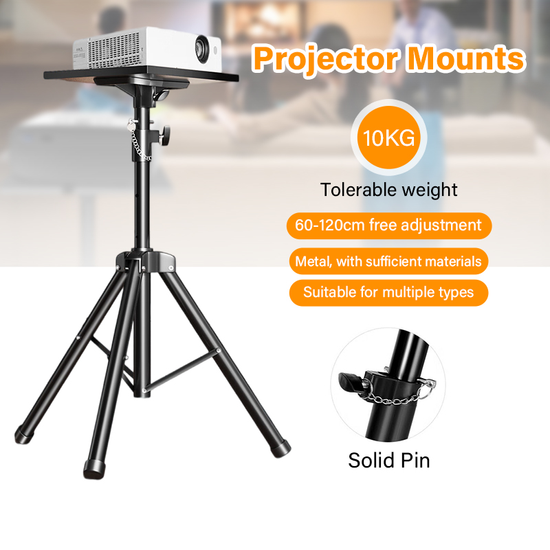 Portable Projector Stand With Bracket TrayAdjustable Mini Projector for ...