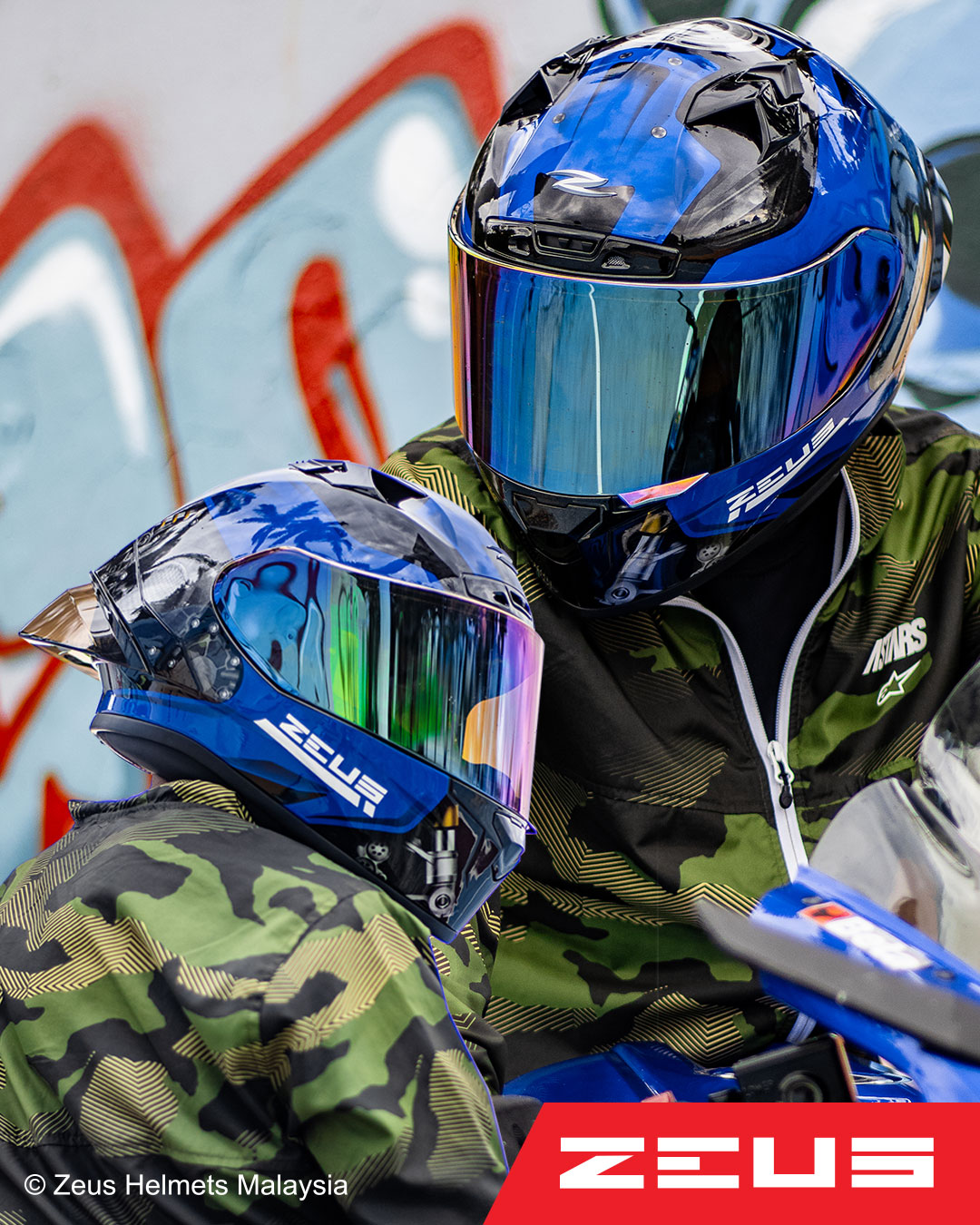ZEUS HELMETS ZS-826 (FREE MERCHANDISE) FULLFACE | Shopee Malaysia