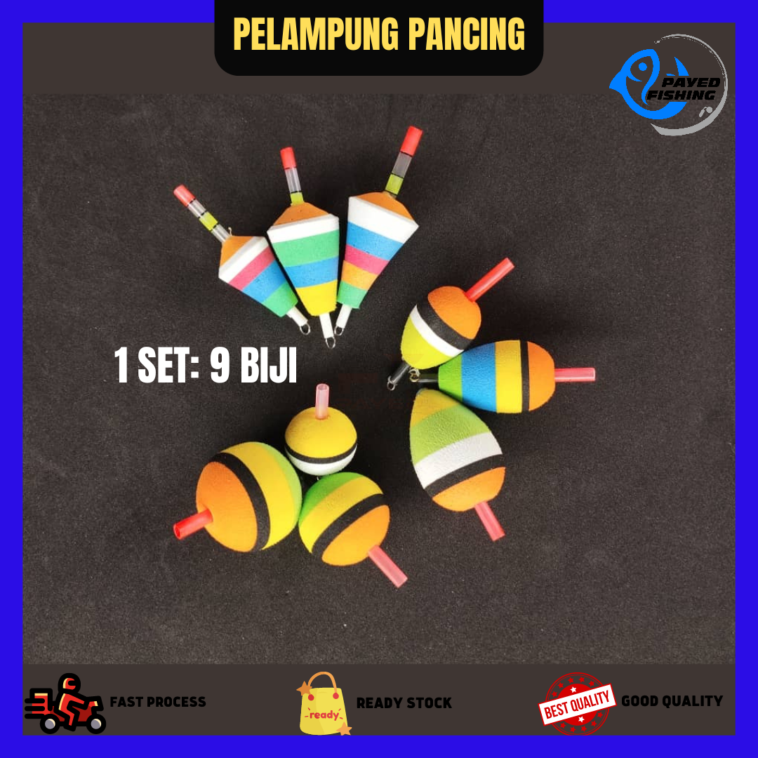 Set Pelampung Pancing 5 PCS, Fishing Float Set A (YELLOW), Set B (WHITE ...