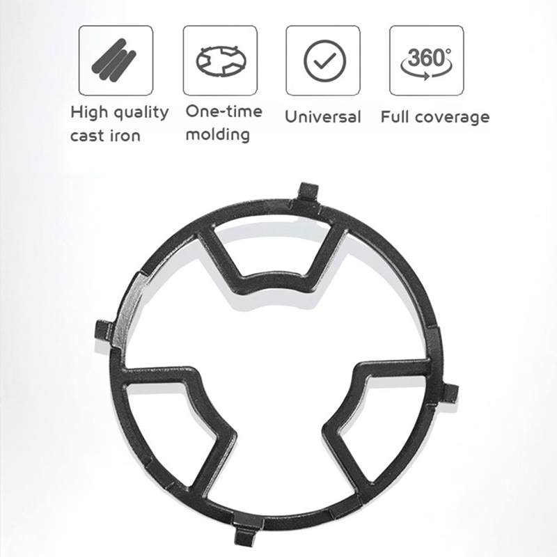Universal Cast Iron Gas Stove Trivets For Bracket Kitchen Wok Cooktop ...