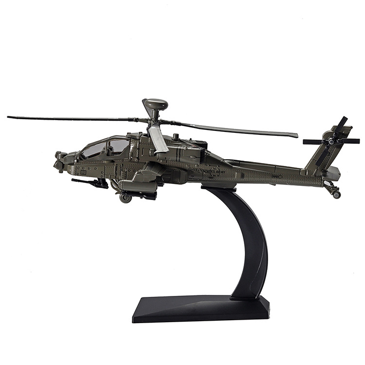 1:64 Black Hawk UH-60/Apache AH-64 Military Army Fighter Aircraft ...