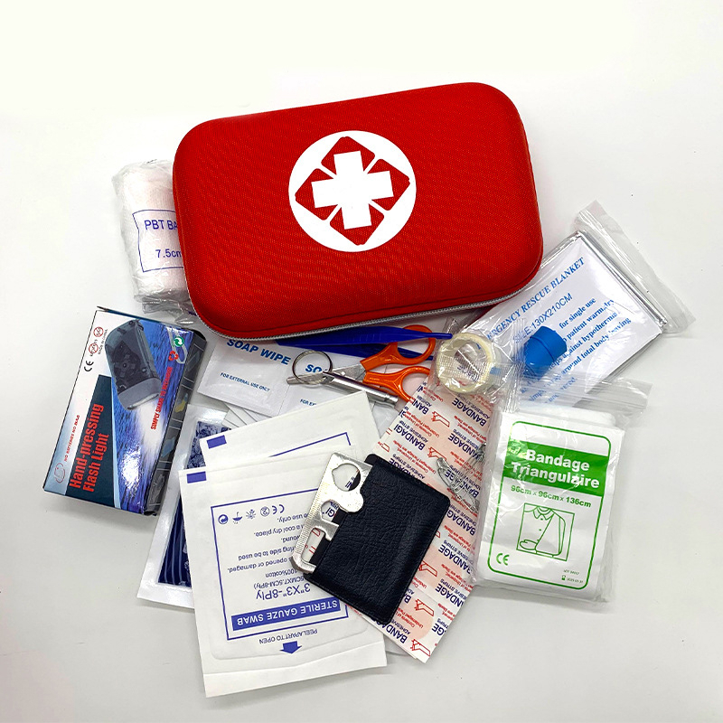 STOCK 18 in 1 first aid kit set complete 47pcs with Casing Lightweight ...