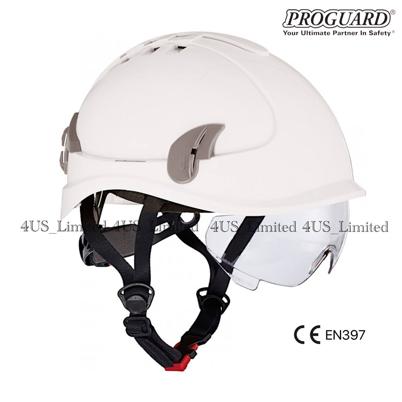 PROGUARD AlpinPLUS Lightweight Safety Helmet Fitted With Safety ...