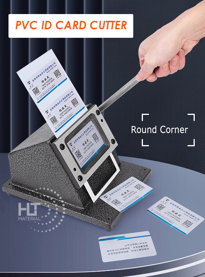 PVC ID Card Cutter Heavy Duty Round Corner 86x54mm Name Card Cutter ...