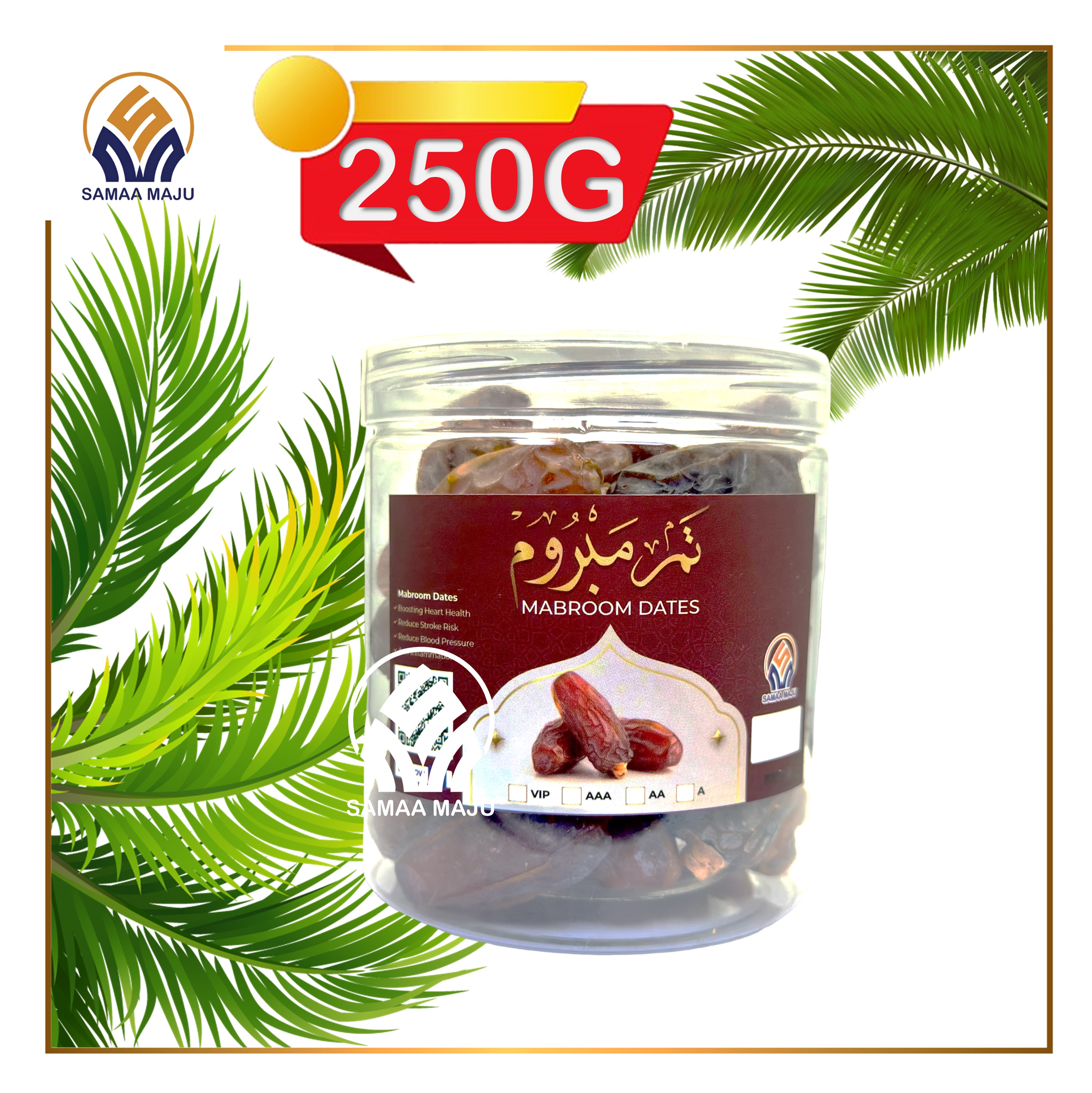 Mabroom Vip , AA Dates Premium Kurma Mabroom Dried Food | Shopee Malaysia