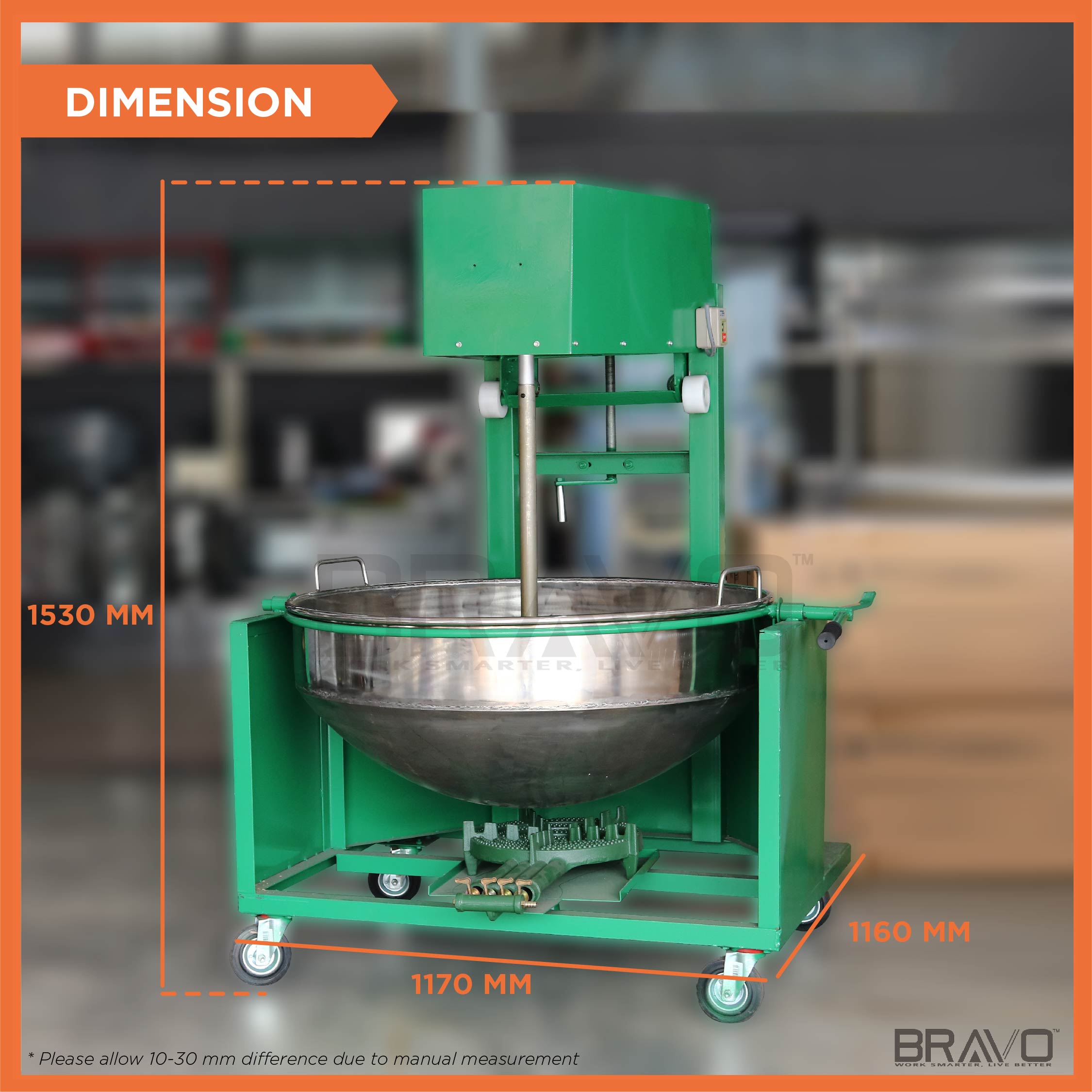 Multipurpose Cooker With Stainless Steel Bowl (Kawah) 37 Inch With ...