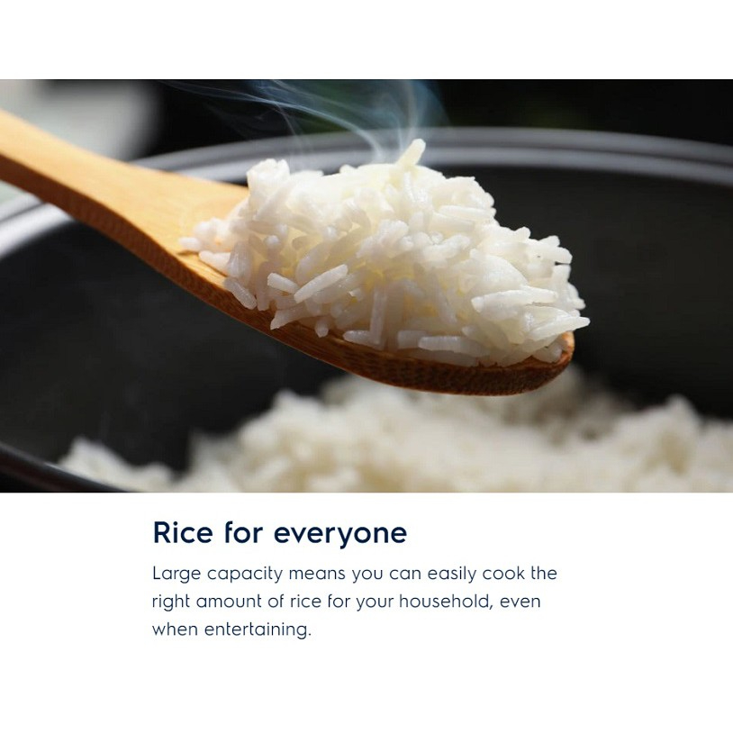 Electrolux 1.8L UltimateTaste 300 Jar Rice Cooker | E4RC1-350B Food ...