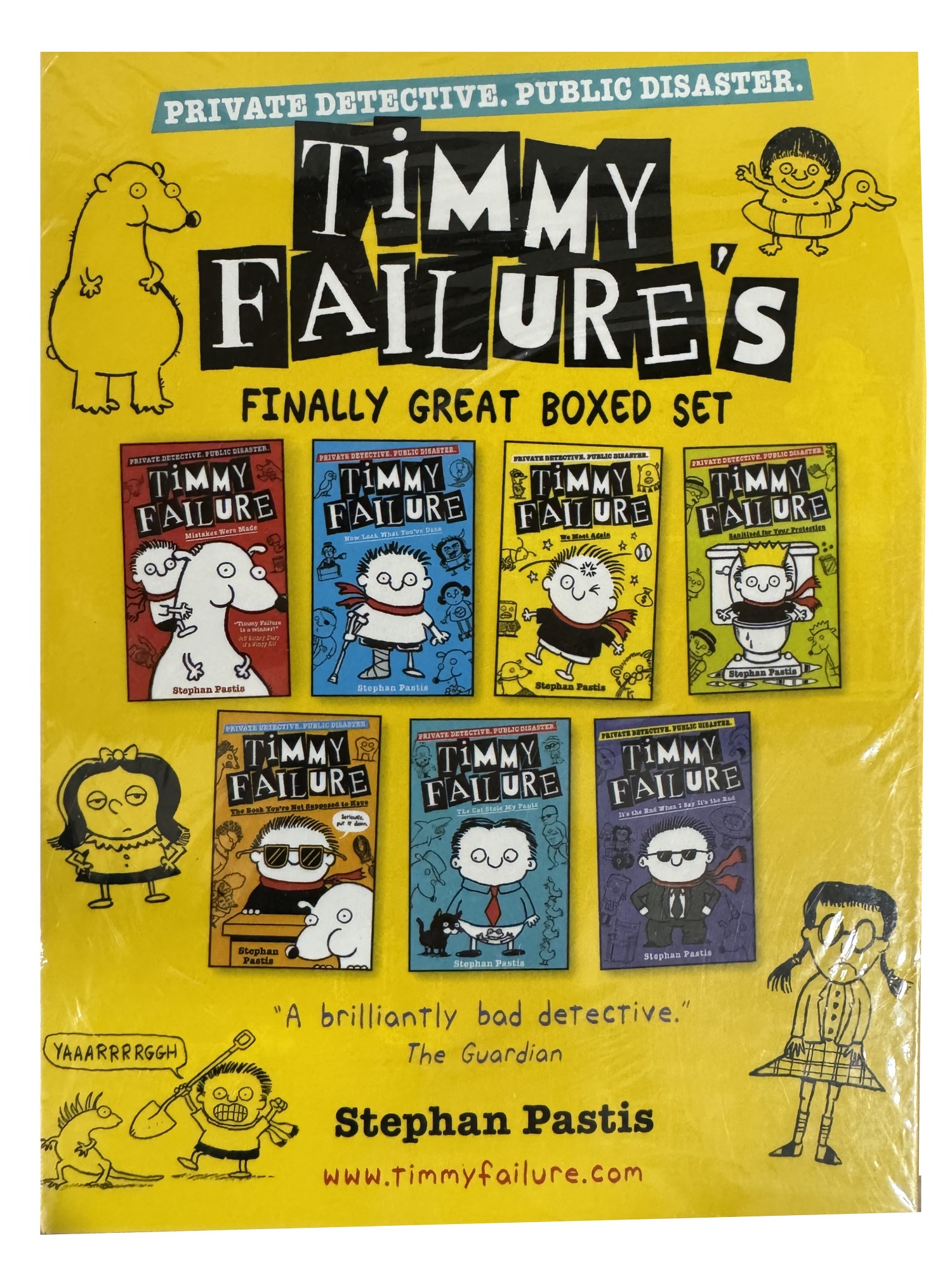 【Timmy Failure】【 7 books 】 Timmy Failure collection TINTIN Harry Potter ...