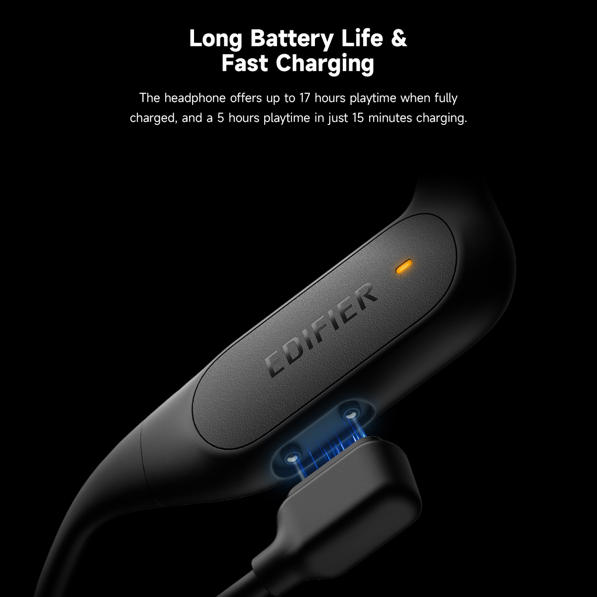 Edifier Comfo Run Open-Ear Wireless Sport Earphones with Connex ...