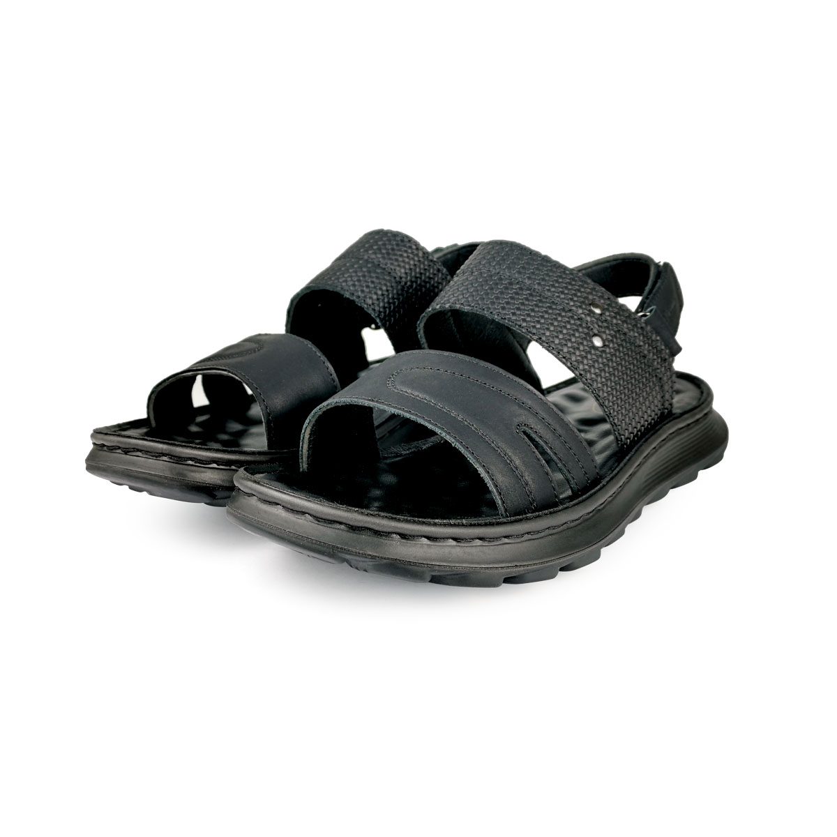 Black Hammer Men Genuine Leather Sandal YSE-26023 | Shopee Malaysia