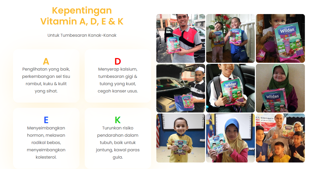 WILDAN ADEK Susu kambing untuk kanak-kanak WALADUN JUNIOR untuk Bayi ...