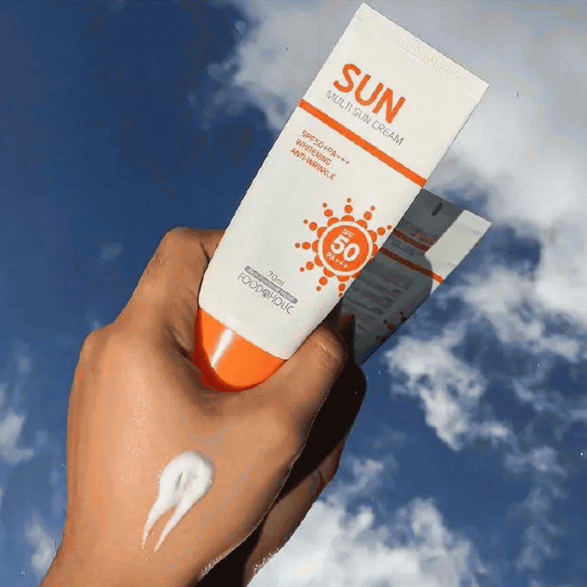 G9 FOODAHOLIC Sunscreen Multi Sun Cream SPF 50+ PA +++ (70ml) | Shopee ...