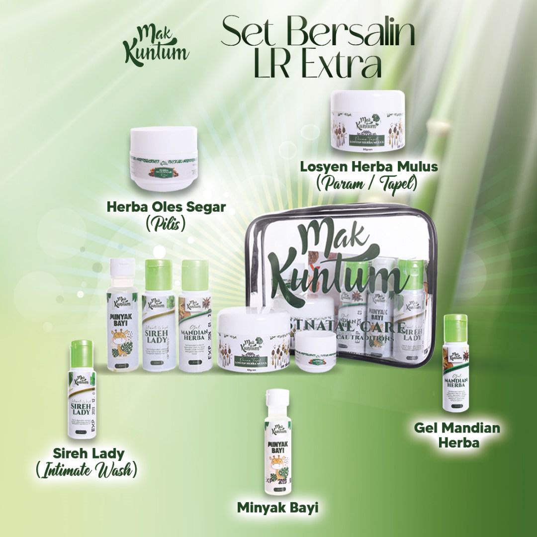 MAK KUNTUM Set Berpantang Ibu Bersalin - Labour Room Kit Extra - Param ...