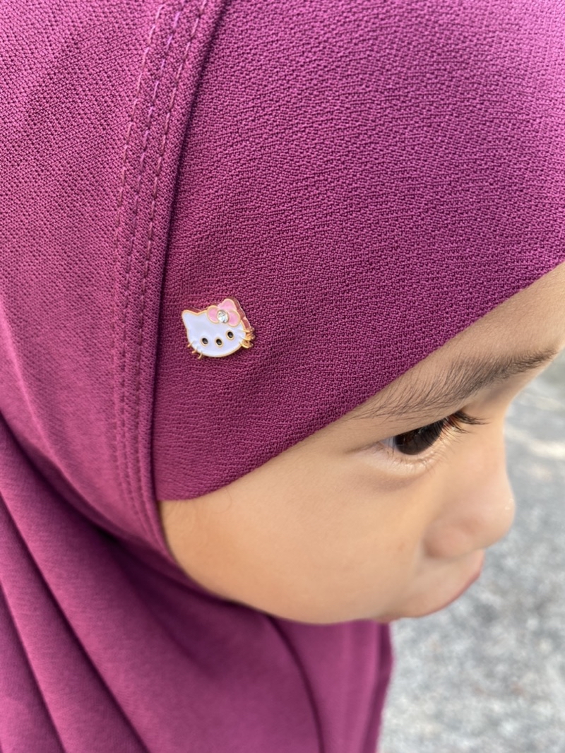 TUDUNG BUDAK SYRIA HELLO KITTY (4-10 tahun) | Shopee Malaysia
