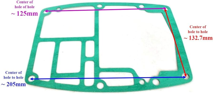 Original 6H3-45113-A0 Upper Casing Gasket for E60H Yamaha Outboard ...